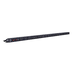 CyberPower PDU30BVHVT32F Basic PDU, 200-230V, 30A (Derated to 24A), 32 Outlets, 0U Rackmount
