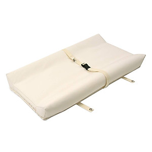 Naturepedic Organic Contoured Changing Pad for Changing Table, Changing Pad Cover Sold Separately, 2-Sided