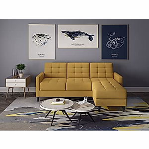 Gold Sparrow Ashland Sectional, Honey