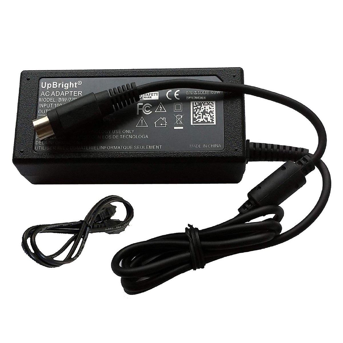 UpBright 24V 4Pin AC/DC Adapter Compatible with Cognitive TPG DLXi DBD42-2085-G1E DBD42-2085-G1S DBD42-2085-GSQ DBD24-2085-G1P DBD24-2085-G1S DBT42-2085-00E CognitiveTPG Advantage Printer Power Supply