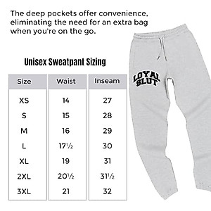 Slutty Vegan Loyal Slut Sweatpants, Lightweight Unisex Joggers with Pocket, Fleece Sweatpants High Waisted Joggers Pants, (US, Alpha, Large, Regular, Regular) Grey