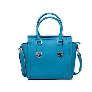 Goson Concealed Carry Tote Bag - Large and Fashionable CCW Purses for Women with Multiple Pockets, Crossbody Straps, YKK Locking Zippers in Faux Leather