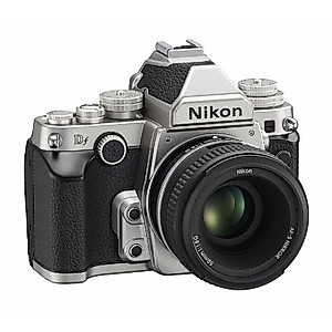 Nikon DSLR Camera Df 50mm f / 1.8G Special Edition kit Silver DFLKSL [International Version, No Warranty]