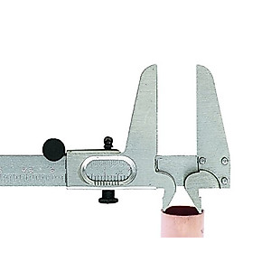 General Tools Metric and English Vernier Caliper #722, Machined Steel, Pack of 1