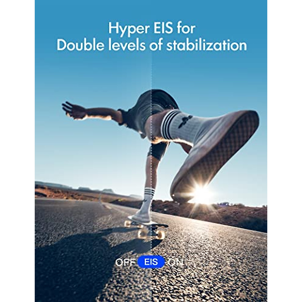 WOLFANG GA200 24MP 4K Action Camera 40M Waterproof Underwater Camera for Snorkeling, EIS WiFi Adjustable Wide Angle Dual Screen Camera for Vlog, Webcam(Charger, Remote Control and Helmet Accessories)