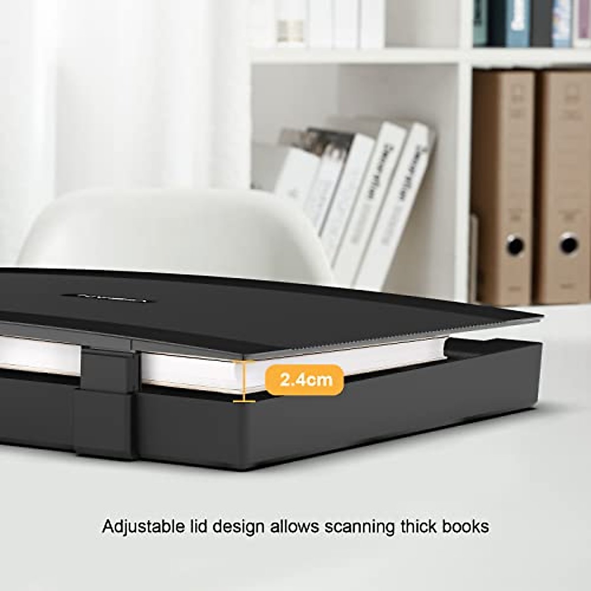 VIISAN 3120 A3 Large Format Flatbed Scanner, 1200 DPI, Scan 12" x 17" in 8 sec, Frameless, Auto-Scan, Document & Photo & Book Scanner, Design for Library, School and Soho. Supports Windows 11 & Mac