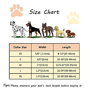 UP URARA PUP St. Patrick's Day Dog Collar with Bow Tie, Cotton St. Patrick's Day Bowtie Collar for Large Girl Boy Dog, Lucky Shamrock Dog Collar with Metal Buckle, Green, Spring, L, Neck 16-24in