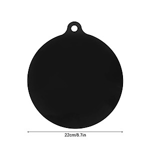 Heat Insulation Mat, Silicone Heat Insulated Pad, Anti-Slip Mat, for Air Fryer for Microwave(Round)