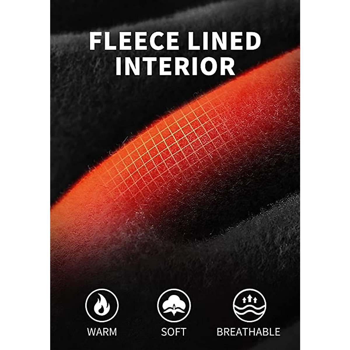 Aurgelmir Womens Fleece Lined Flare Yoga Pants Winter Warm Workout Cotton Thermal Bootcut Leggings Navy Blue