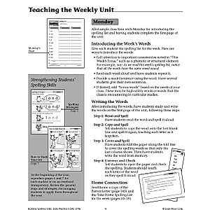 Evan-Moor Building Spelling Skills, Grade 2 - Homeschooling & Classroom Resource Workbook, Reproducible Worksheets, Teaching Edition, Spelling Strategies, Reading and Writing Skills