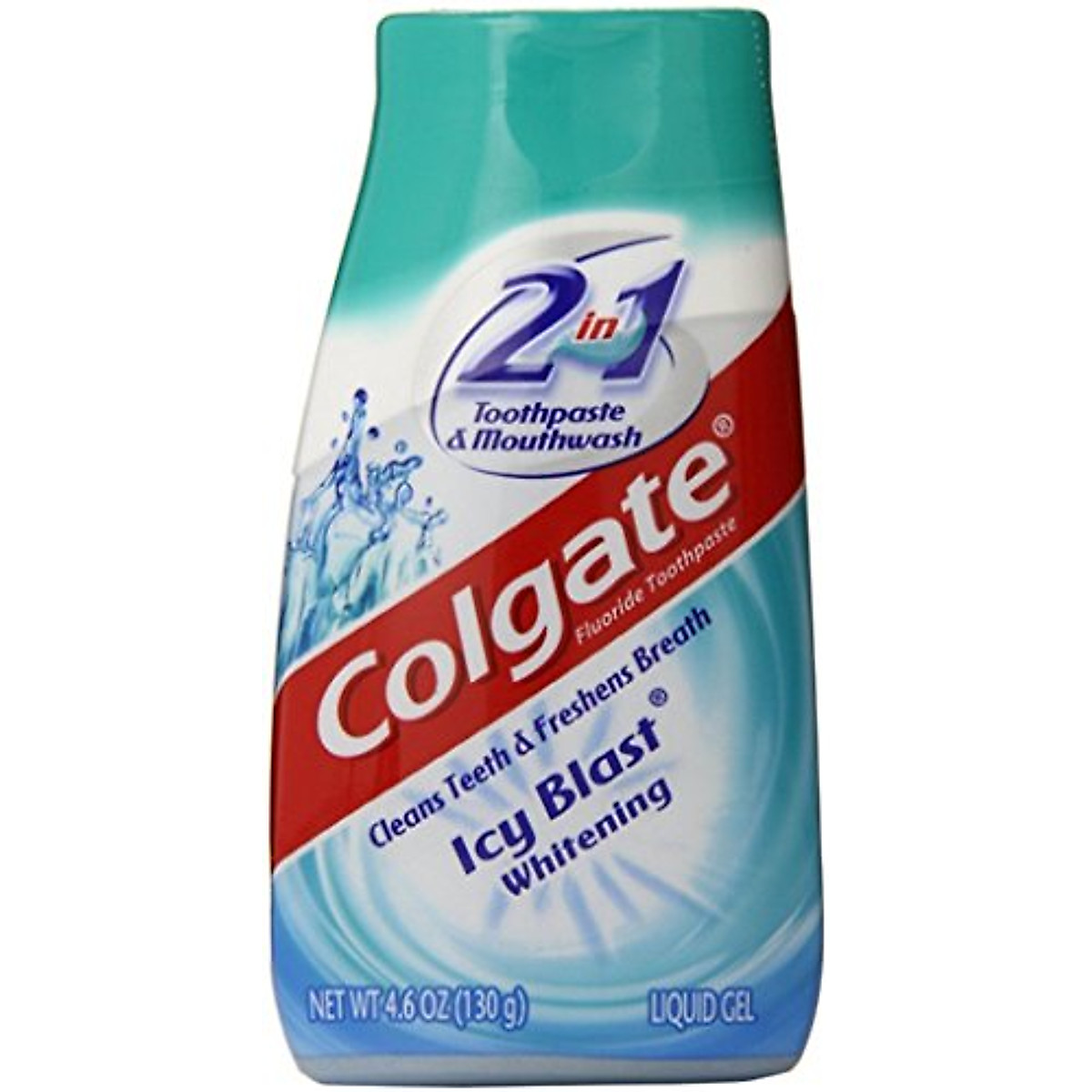 Colgate 2 in 1 Whitening Toothpaste Icy Blast Pack of 5