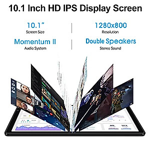 AOCWEI 2023 Tablet, 10 inch Android 11 Tablets with Octa-Core, 4GB RAM 64GB ROM, 8000 mAh Battery, Drop-Proof Case, HD IPS Touchscreen, WiFi, Bluetooth, GMS Certified, Split Screen - X500 (Green)