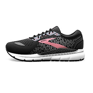 Brooks Women's Addiction GTS 15 Supportive Running Shoe - Black/Ebony/Mauvewood - 8 Medium