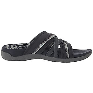 Merrell Women's Terran 3 Cush Slide Sandal, Navy, 7 Wide
