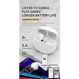 Original Pro6 TWS Smart Touch Control Wireless Headphone Bluetooth 5.0 Earphones Sport Earbuds Music Headset for All Smartphones