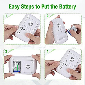 EBL Replacement Battery for Infant Optics DXR-8 Video Baby Monitors, 1800mAh High Capacity 3.7V Lithium Ion Sp 803048 Rechargeable Battery