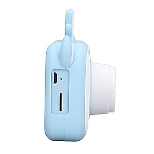 Toddler Camera, Auto Dimming Birthday Gift AI Intelligent 20MP Kids Camera with Frames for Party (Blue White)