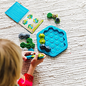 SmartGames Treasure Island Deduction Games Featuring 80 Challenges for Ages 8 - Adult