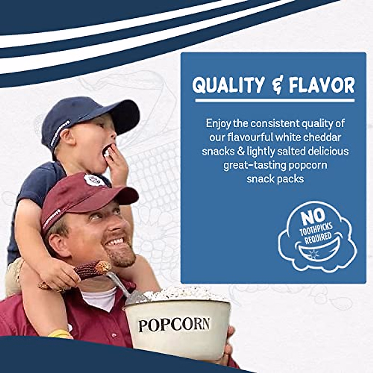 Pilot Knob Comforts Blue Bounty Gourmet Popcorn Kernels for Popcorn Machines, Microwave and Air Popper Popcorn Maker – Non-GMO, Fresh Heirloom Hull-Less Popcorn Seeds, Gift Set – 3 Jars (32 Oz Each)