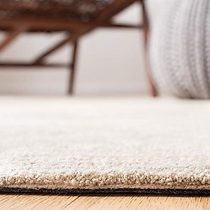 SAFAVIEH Capri Collection 2'3" x 9' Beige CPR203B Handmade Premium Wool Runner Rug