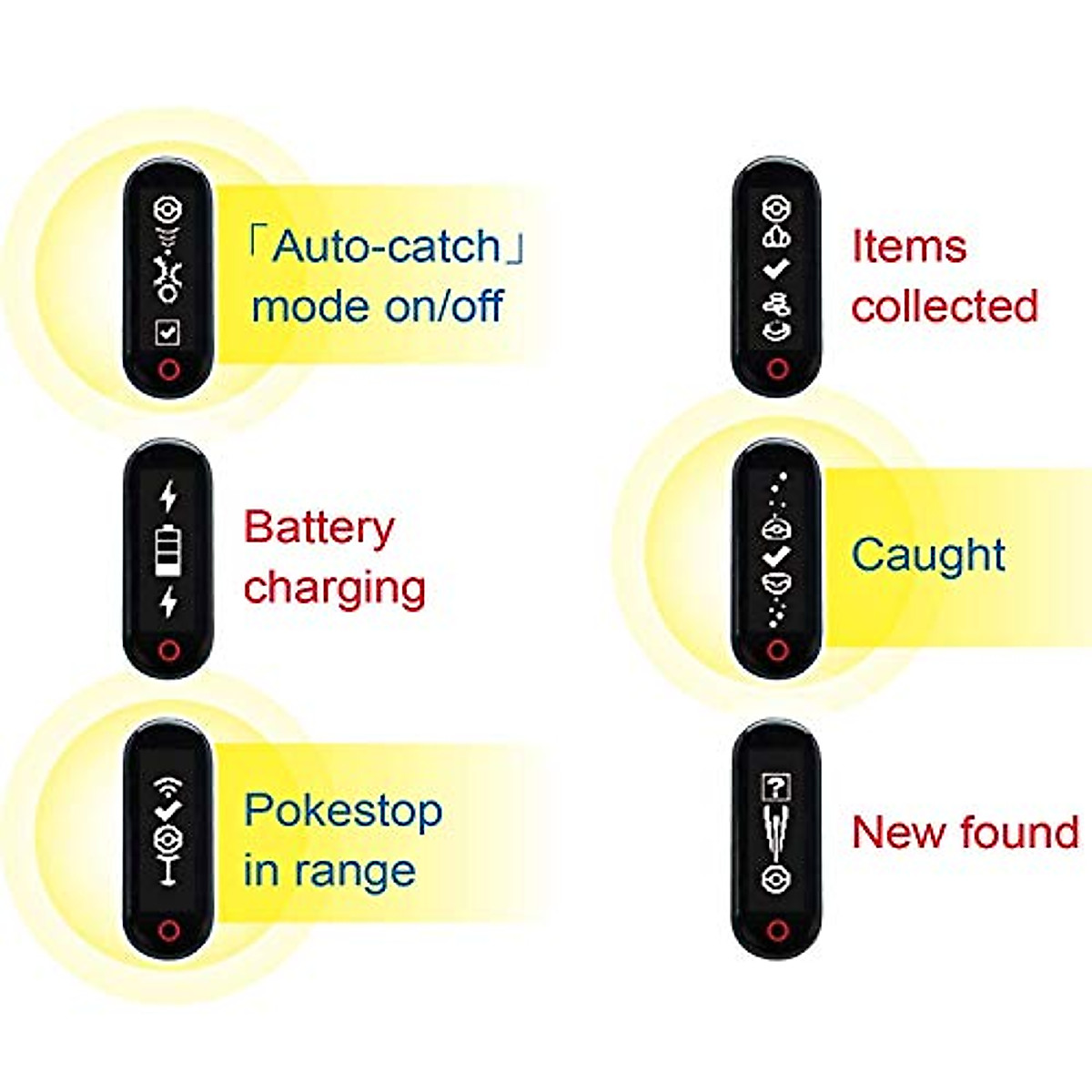 Brook Pocket Auto Catch - Auto catch compatible for Pokemon Go plus, Catching Pokemon and collecting items just got easy