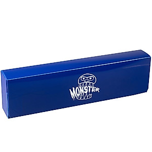 Monster Protectors Magnetic Five Deck Box - Black, Holds 375 Gaming TCGs, Self-locking Closure, Compatible w Standard & Smaller Size Gaming Trading Cards, Removable Construction, Gift