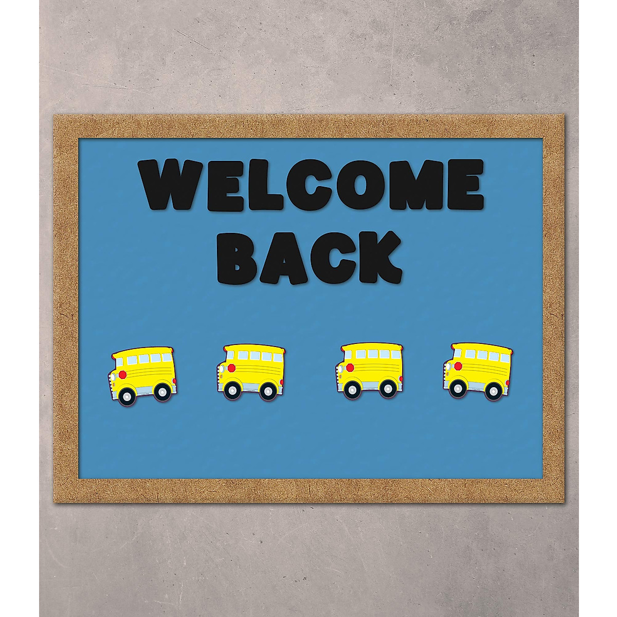 Carson Dellosa School Bus Cutouts, 36 Bus Cutouts for Bulletin Board, Preschool & Kindergarten Classroom Décor, Classroom Cut-Outs for Back to School, Cutouts for Classroom Bulletin Board Decorations