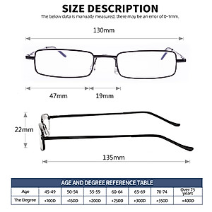 OWTXIS 2 Pack Blue Light Blocking Reading Glasses - Slim Pocket Readers with Pen Clip Case Mini Lightweight Readers (Black, Gunmetal, +2.00)