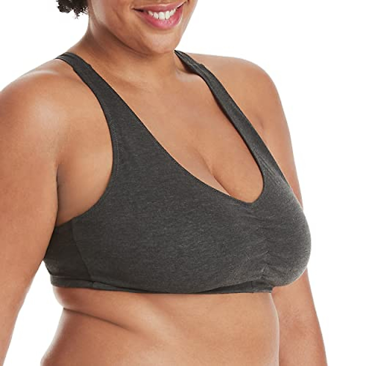 Hanes womens X-temp Comfortflex Fit Pullover Mhh570 2-pack Bra, Light Buff/Gravel Grey Heather, XX-Large US
