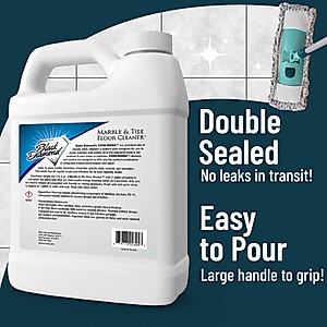Black Diamond Stoneworks MARBLE & TILE FLOOR CLEANER. Great for Ceramic, Porcelain, Granite, Natural Stone, Vinyl and Brick. No-rinse Concentrate.(1-Gallon)