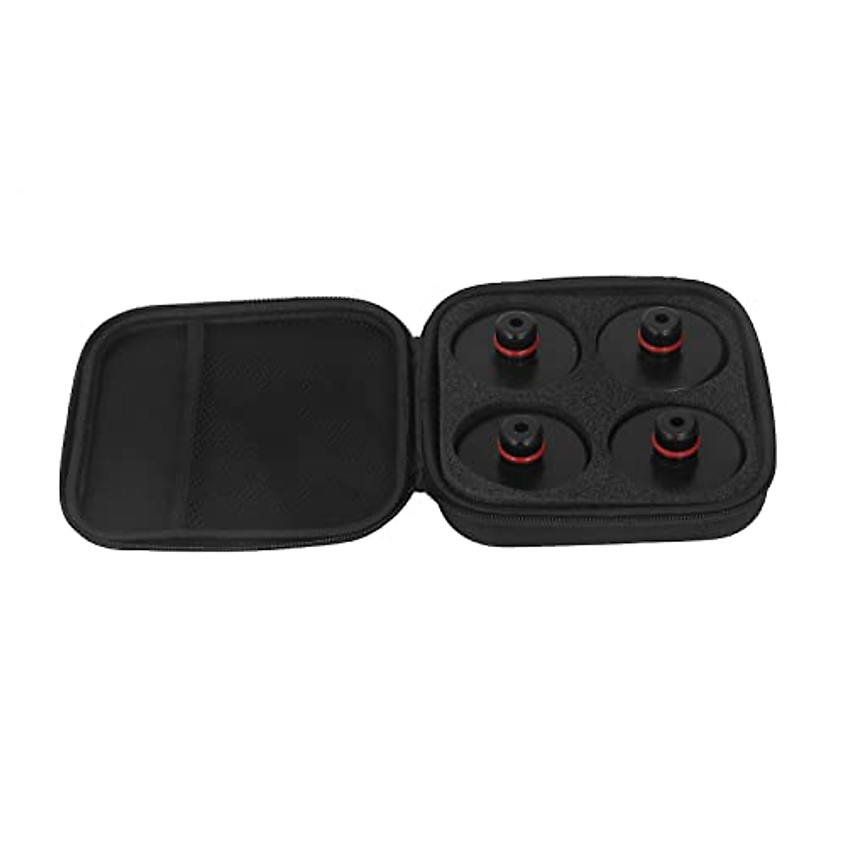 Kadimendium Rubber Jack Pad, Easy Storage Stand Frame Rail Protector No Harm to Human High Compatibility Good Protection for Garage