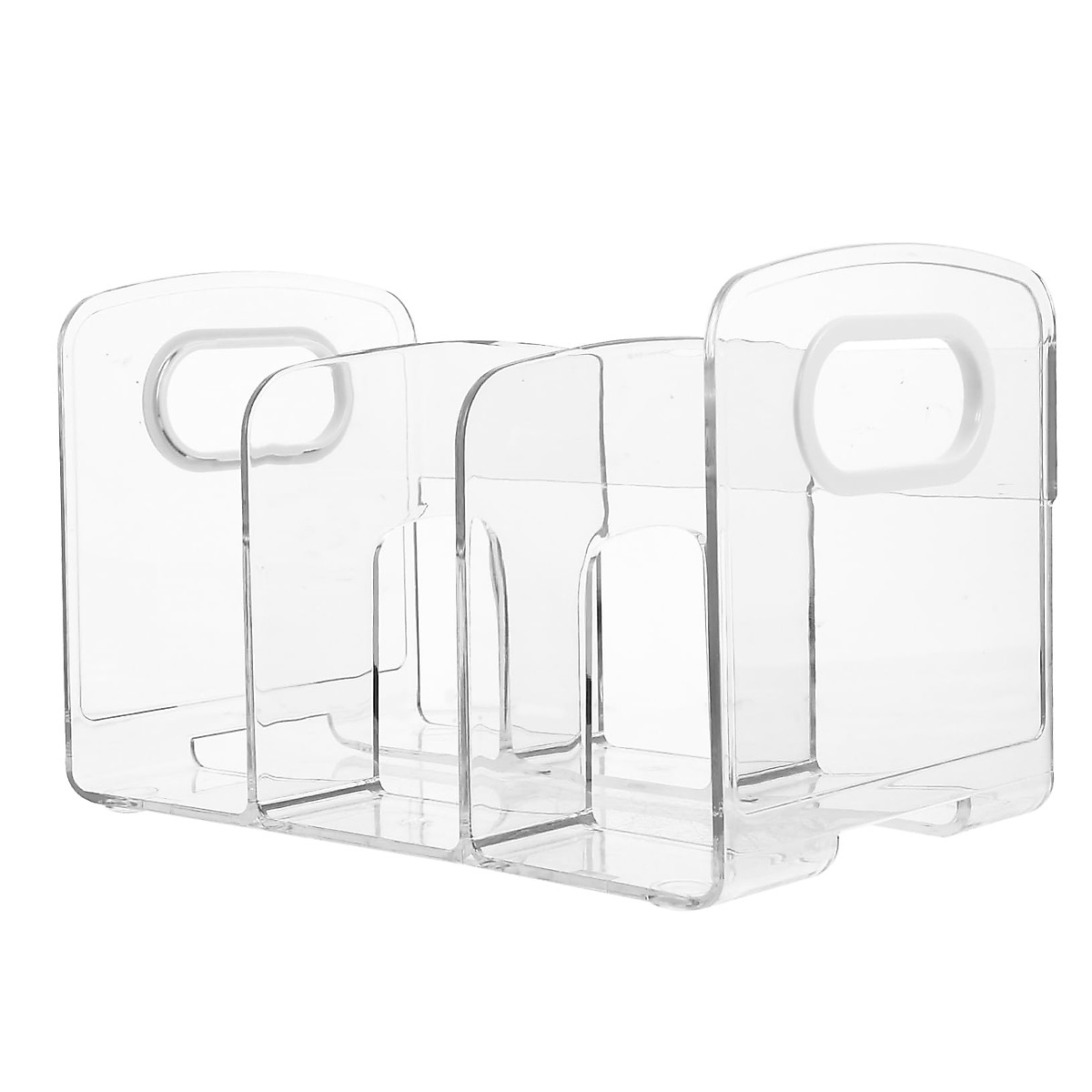 NOLITOY Exquisite Book Organizer Acrylic File Organizer Study Book Ends Bookends Exquisite Book Holders Crafted Book Ends Decorative Book Ends Books Desktop Book Stand Plastic Student