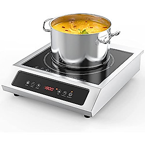 Portable Induction Cooktop, Countertop Burner Induction Hot Plate Electric for Cooking 1800W *2