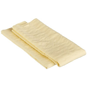 Amazon Basics Bath Towel, Drying Chamois, 2 Pack, Yellow, 26" x 17"