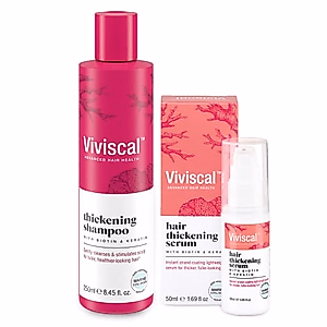 Viviscal Bundle: Hair Thickening Shampoo 250ml and Serum 50ml