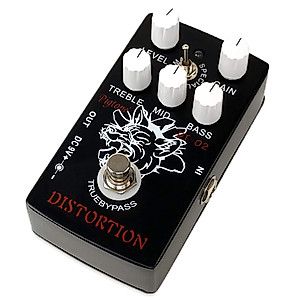 pigtone PP-30 Guitar Effect Pedal Distortion Analog DC 9V True Bypass