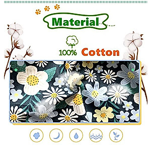 Hairless Cat Clothes - Breathable Summer Cotton Sundress with Sunflower Print Suspender Skirt Elegant Romantic Girly Vest Soft Princess Dress for Sphynx, Cornish Rex, Devon Rex, Peterbald (XS)