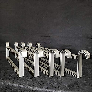 PRINCE HANGER, Deluxe Pants & Shelf Hanger, Clothing Rack, Clothes Organizer, Pants Hanger, Freestanding, Tension Rod, Closet system, Closet organizer, Clothes rack, Heavy Duty, PHUS-0052, Made in Korea