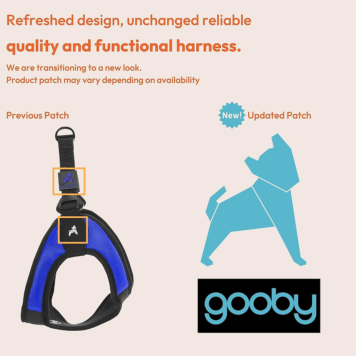 Gooby Turquoise X-Small Easy Fit Harness - No Pull Patented Design for Small Dogs with Quick Release Buckle