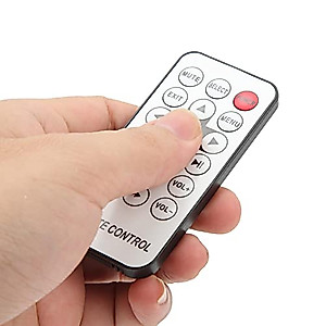 10.1 Inch TFT LCD Monitor, Remote Control Multi Porpose Detailed Pictures Portable Monitor for Kitchen for Bedside Table (US Plug)