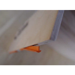 Graw Jump Ramps J15-5.9" Wooden Launch Ramp for Skateboard, BMX and More