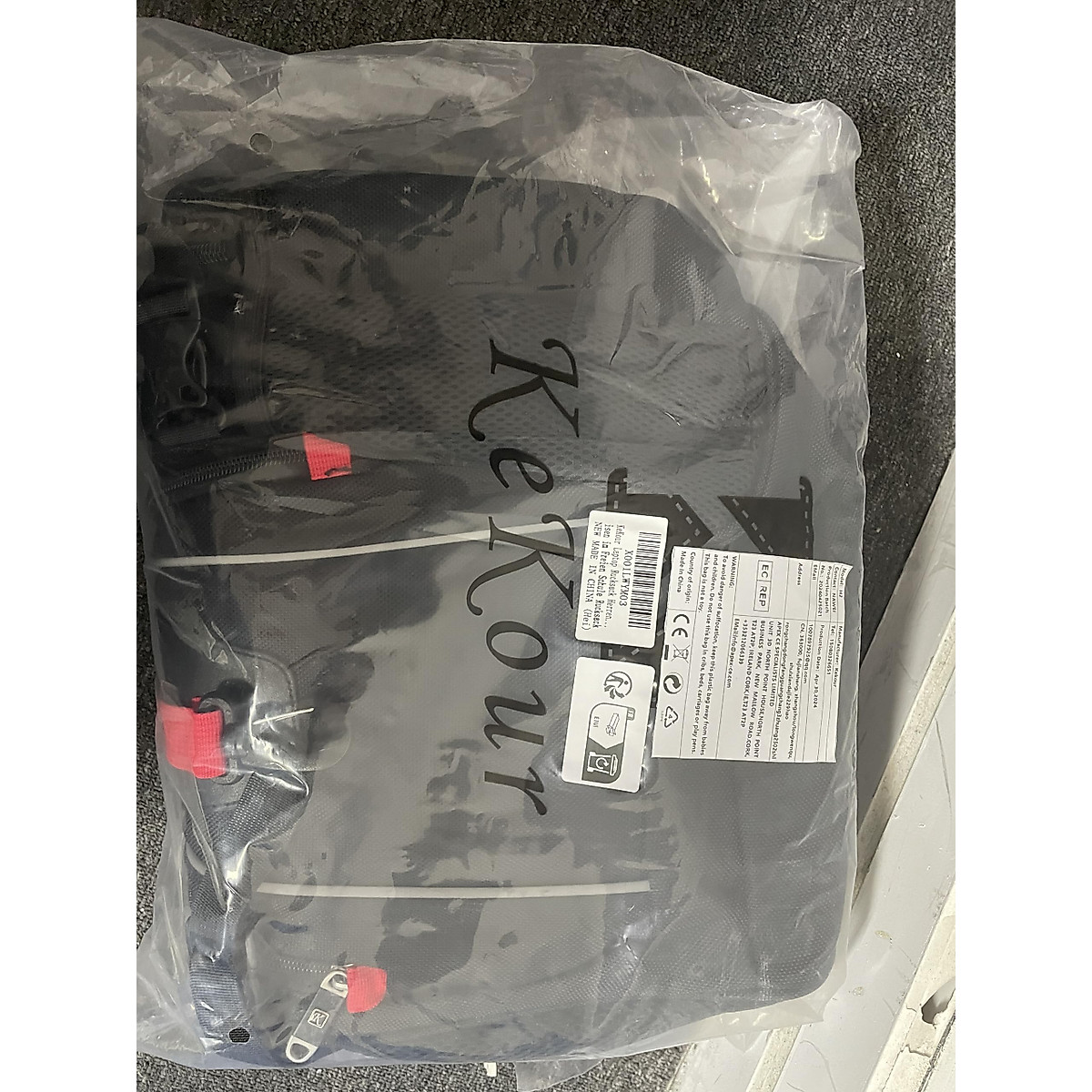 KeKour Travel Laptop Backpack, Extra Large 52L School Laptop Backpacks for Men Women, Water Resistant College School Bookbag Business Work Bag with USB Charging Port Fits 17,3 Inch Computer