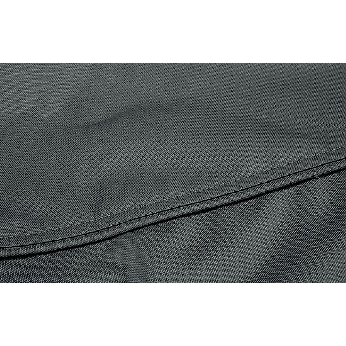 Eevelle Meridian Patio Oval Table Set Cover with Marine Grade Fabric - Outdoor Table Cover - Furniture Set Covers for Dining Table - Easy to Install - (25.5"H x 90"L x 66"W, Charcoal Gray)