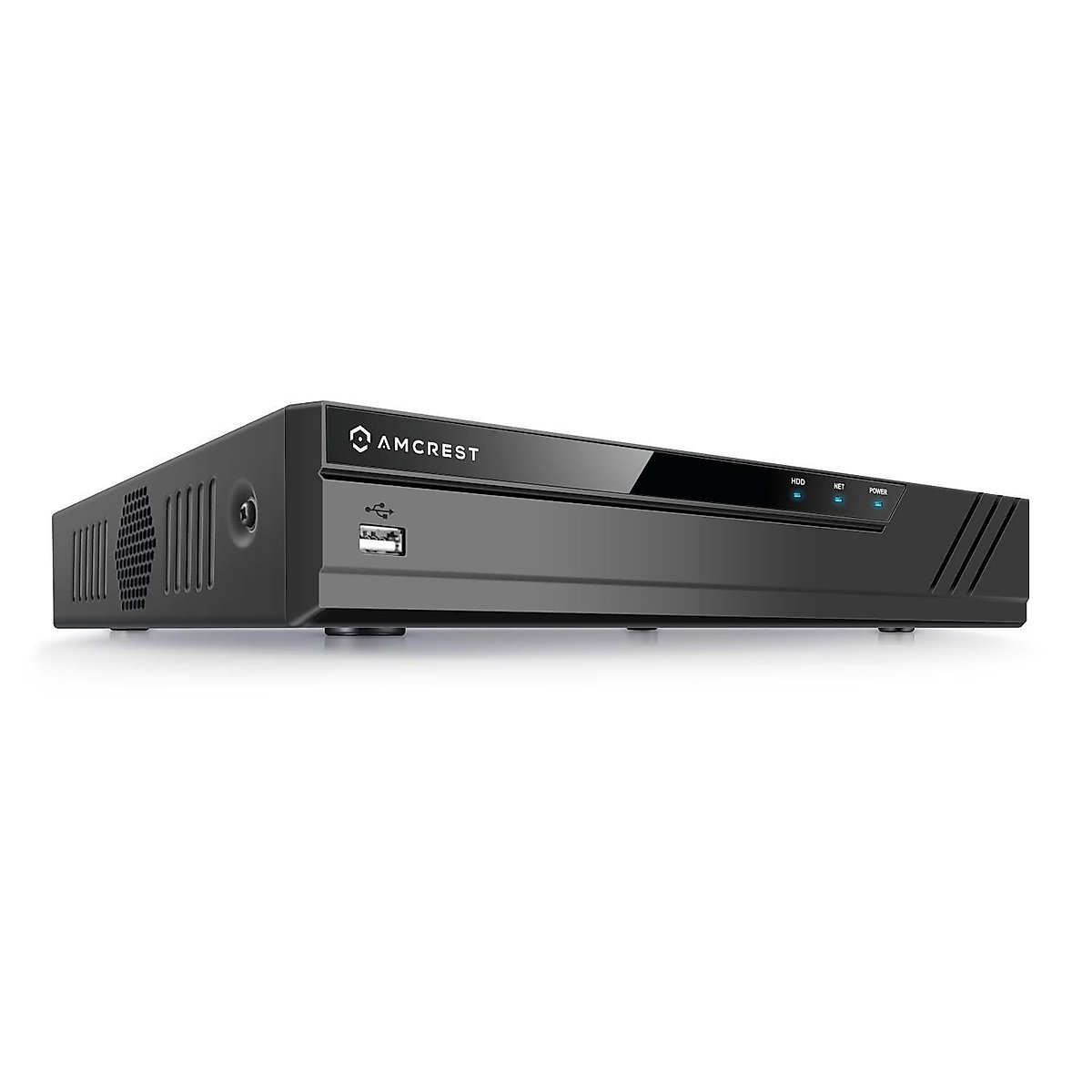 Amcrest NV4108 1080p (8CH 1080p/3MP/4MP/5MP) Network Video Recorder - Supports up to 8 x 1080p (2.1MP) WiFi IP Cameras @ 30fps Realtime, Supports up to 4TB HDD (Not Included) (No Built-in WiFi)