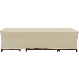 Crosley Furniture Patio Furniture Set Covers, Waterproof Outdoor Cover for Dining, Conversation, Sectional, Tan