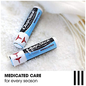 ChapStick Lip Balm Medicated 0.15 oz (Pack of 3)