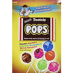 Tootsie Pops Fun Flavor Assortment 100 pops