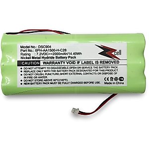 ZZcell® High Capacity Battery Replacement for Alarm DSC 6PH-AA1500-H-C28, 9047 Powerseries Security System, SCW9045, Direct Sensor 17-145A, ds415 2000mAh