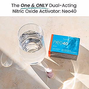 humanN Neo40 Daily Heart & Blood Circulation Supplements to Boost Nitric Oxide - Supports Blood Pressure - from Maker of SuperBeets -Includes 30 Dissolvable Tablets - Tasty Fruity Flavor