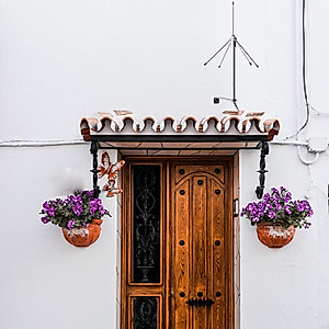 HYS 433Mhz 3dbi Omni Antenna 50 Ohm GSM Aerial W/3M(9.8ft) RG58 Coaxial Cable SMA Male Plug and Mounting Bracket